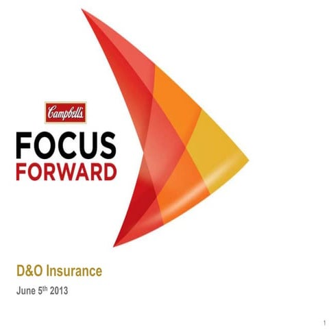 D&o insurance | PPTX