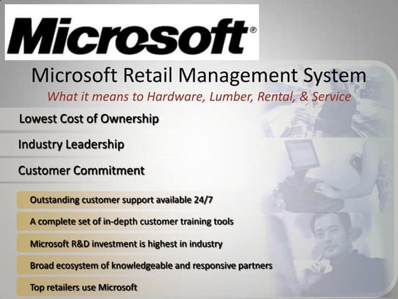 Microsoft RMS ACE Hardware POS - ACE Hardware Point of Sale System | PPTX