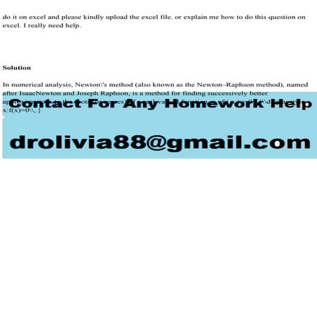 do it on excel and please kindly upload the excel file. or explain m.pdf