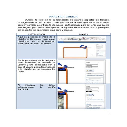 Dokeos practica guiada | DOCX | Technology & Computing