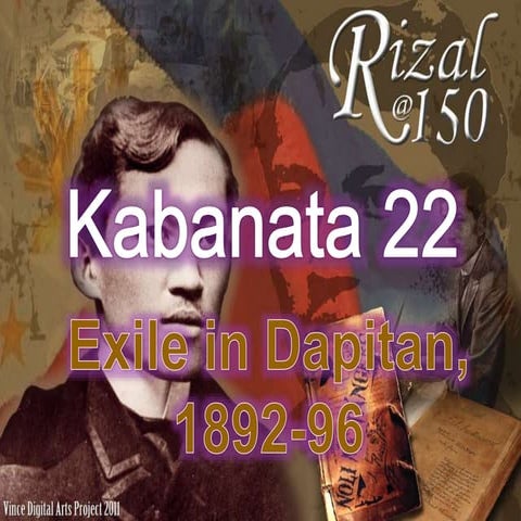 Rizal's Exile in Dapitan and Correspondence with Fr. Pablo Pastells. | PPTX