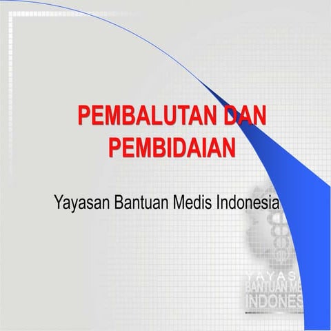 Mengenal Pembalutan dan Pembidaian Untuk pemula | PPT