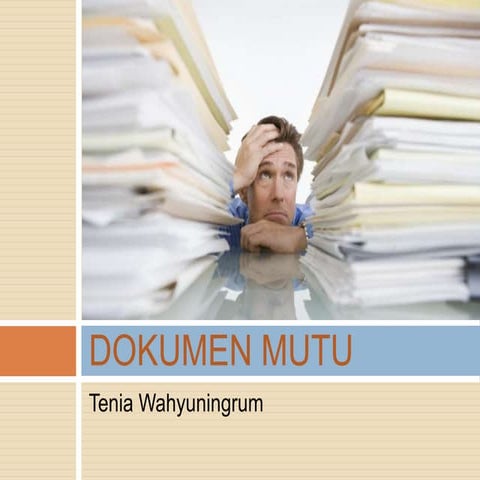 Dokumen mutu | PPT