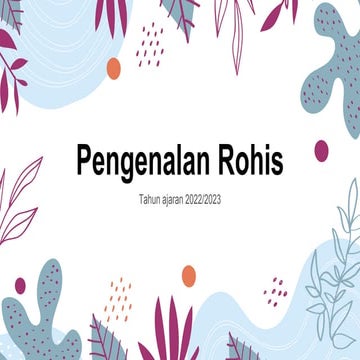 Dokumen ROHIS.pptx
