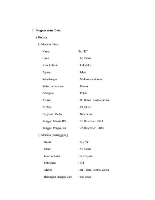 Analisa data gagal jantung | PDF