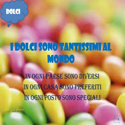 Dolci | PPTX