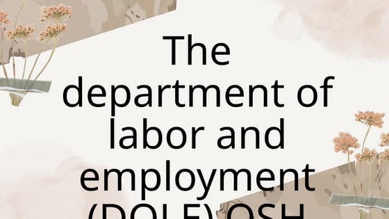 Training and Accreditation on occupation safety and health | PPT | Careers