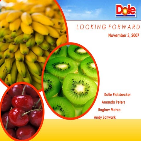 Dole foods south carolina final presentation 1 | PPT
