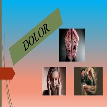 presentacion en ppt de manejo del dolor 1 | PPTX