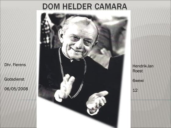 Dom HéLder CâMara | PPT