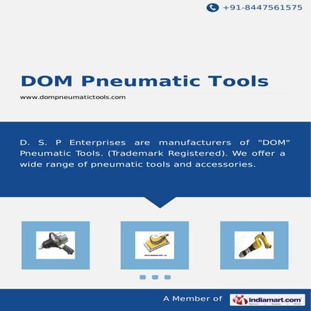 Dom pneumatic-tools | PDF