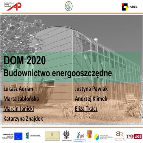 Dom2020 efg 2011_poprawiona | PPT