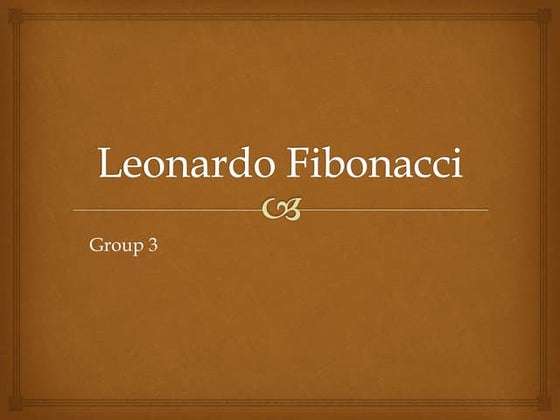 Lesson 7 fibonacci numbers | PPTX | Chemistry | Science