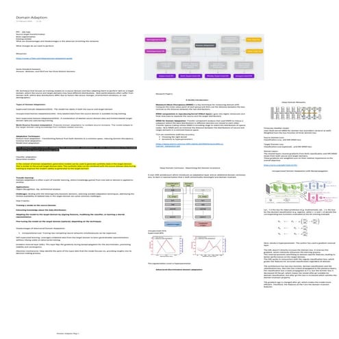 Analysis on Domain Adaptation based on different papers | PDF