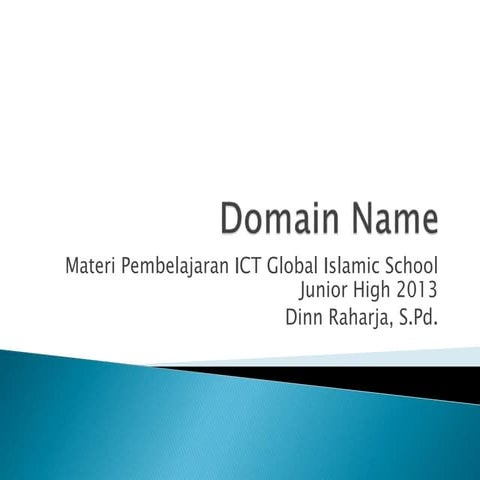 Presentasi Domain Name | PPT