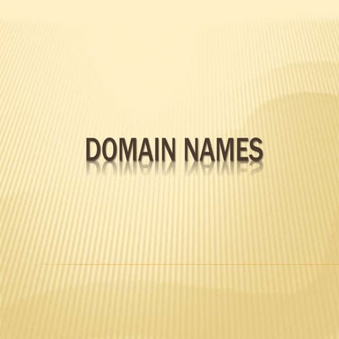 Domain name | PPTX