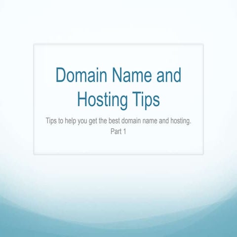 Domain Name Registration: A Detailed Guide | PDF