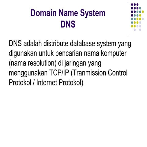Domain name system | PPT