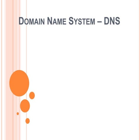 Domain name system – dns | PPT