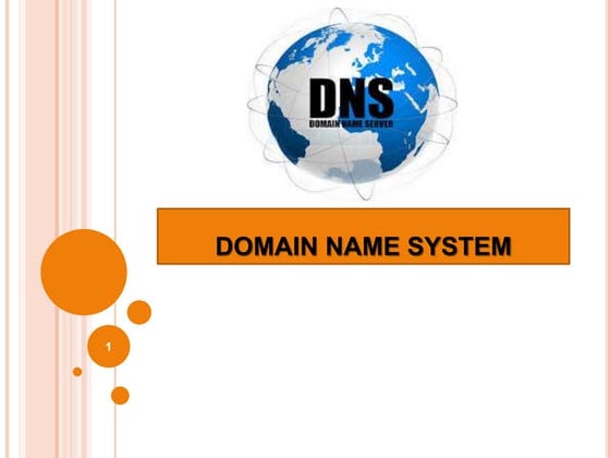 Domain Name System Ppt