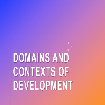 Prof Ed 1..pptx Domains of Development of a child | PPTX