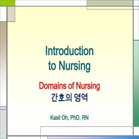 domains in nursing.pdf research ssrcn adh | PDF
