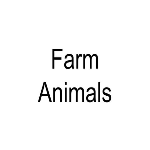 Doman - Farm Animals.pptx