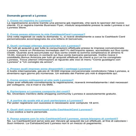Lyoness Child & family foundation | PDF