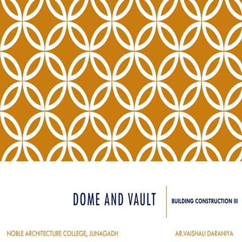 VAULT CONSTRUCTION | PDF