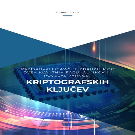 KRIPTOGRAFSKIH KLJUČEV | PDF