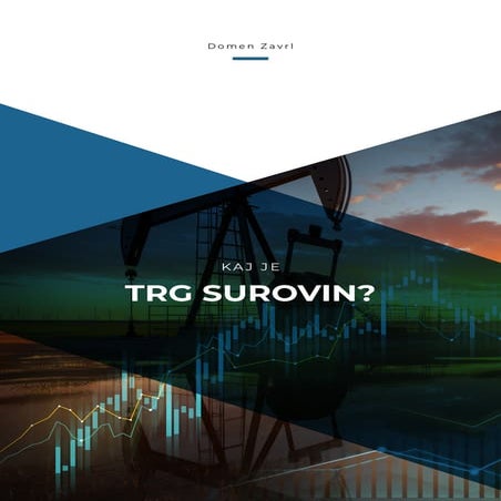 Domen Zavrl - Trg surovin je virtualno ali fizično tržišče | PDF