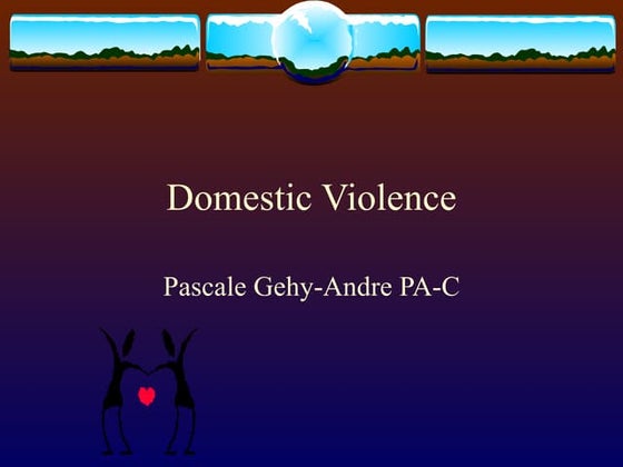 Domestic violence | PPT