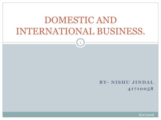 International business | Hand Written Notes | B.com | by Ritish bedi # ...