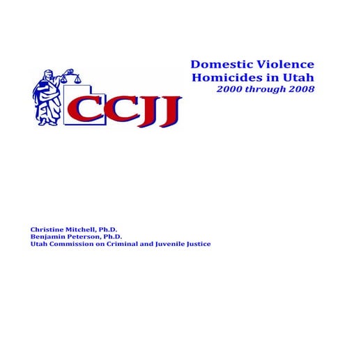 Domestic Violence Homicide Report | PDF