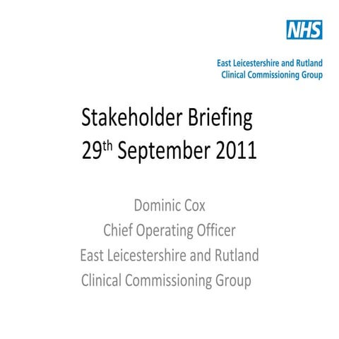 Liverpool Community Health | PPT