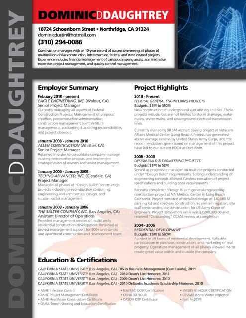 Dave Goshorn - Resume | PDF