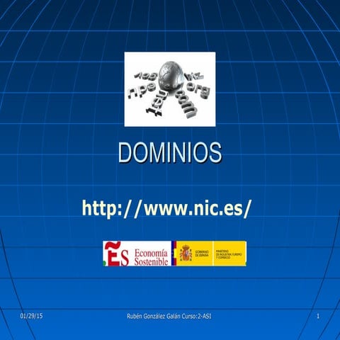 Ip y dominios de internet | PPTX