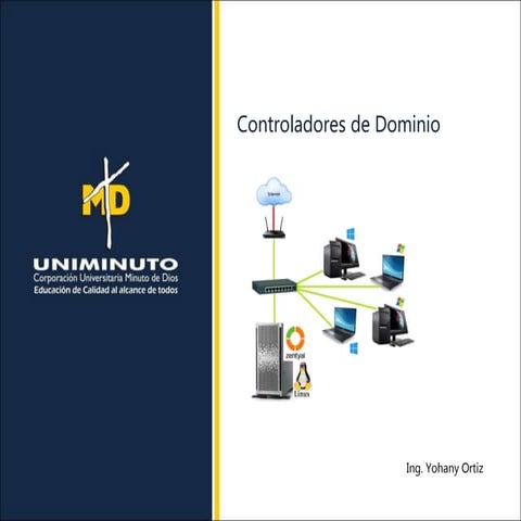 Dominios de red administracion de redes | PPT | Databases | Computer ...