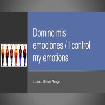 Domino mis emociones | PPTX