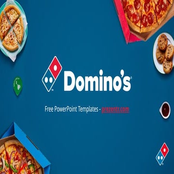 Domino's Pizza PowerPoint-Template.potx