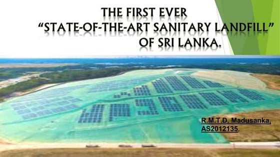 Sanitary landfill | PPT