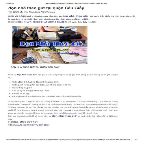 Don nha-theo-gio-tai-quan-cau-giay | PDF