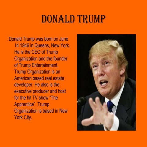 Donald Trump | PPT