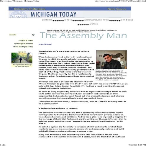 Assembly Man | PDF