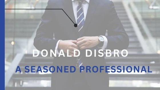 Donny Disbro - A Business Owner | PPT