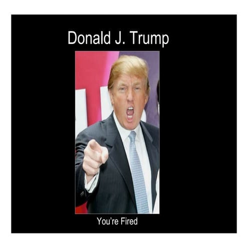 Donald J Trump | PDF