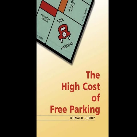 Presentation by Donald Shoup, Distinguished Professor of Urban Planning ...