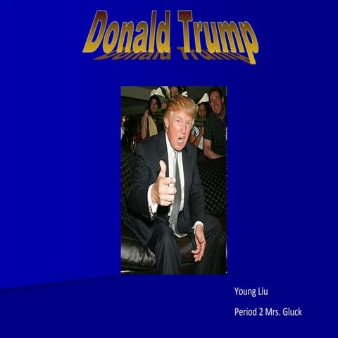 Donald trump | PPTX
