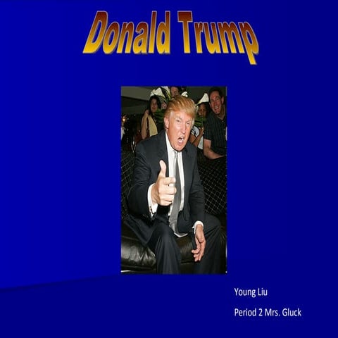 Donald Trump | PPTX