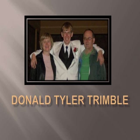Donald Tyler Trimble | PPTX | Sports